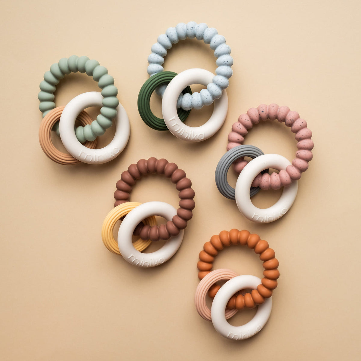 Silicone minika rattle – Lox and Fox Baby Boutique
